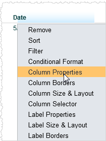 Changing the Way Data is Formatted in a Designer Report