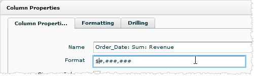 Changing the Way Data is Formatted in a Designer Report