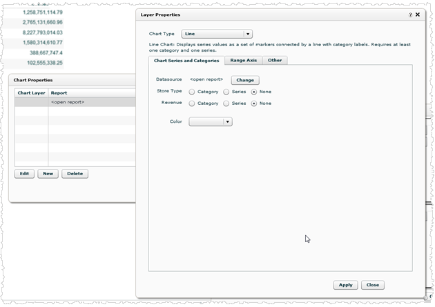 Adding an Advanced Chart Type to a Report